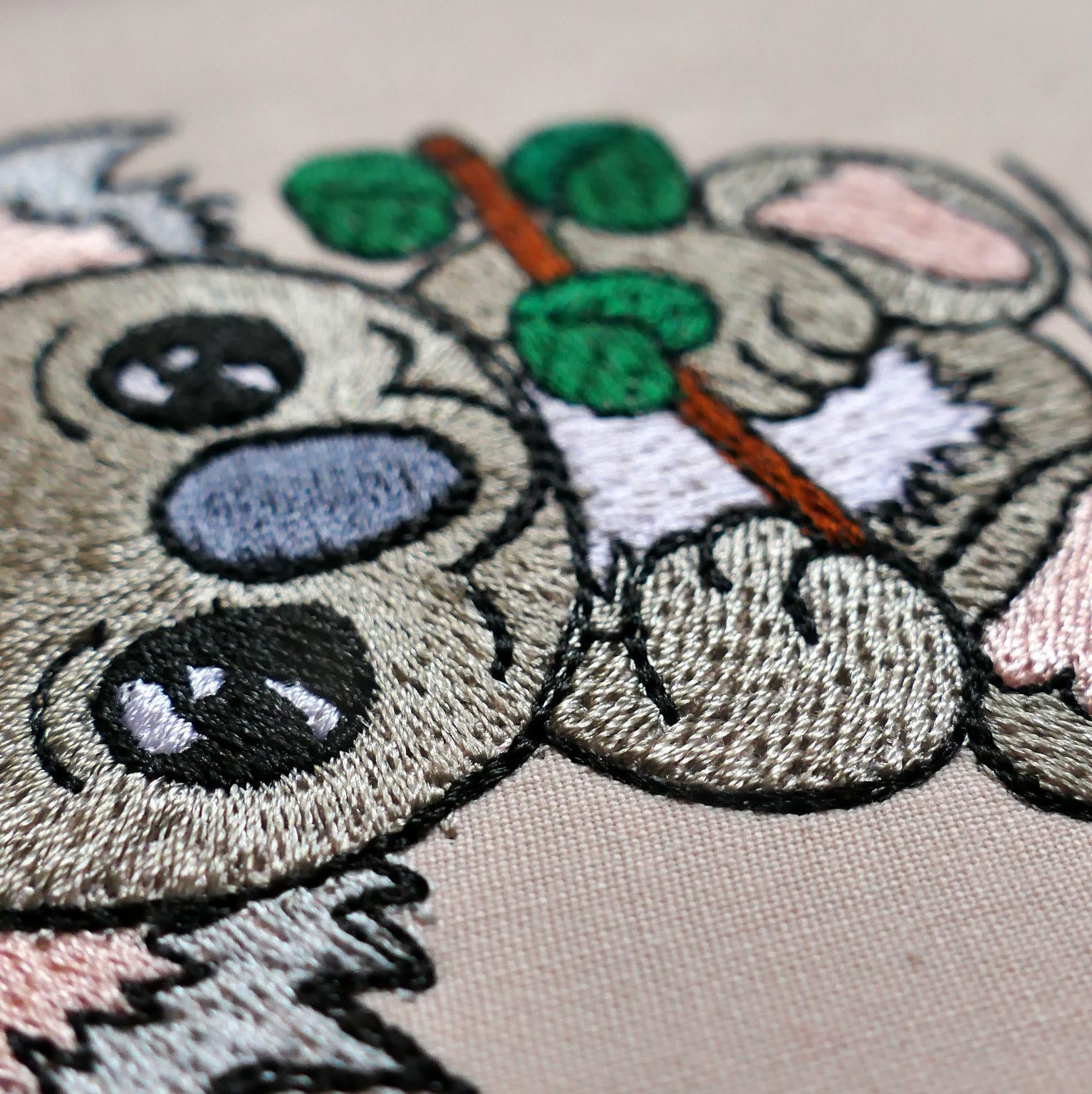 Stickdatei Koala - Baby - Textilkunst von Elfenidee